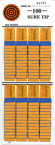 12 #100 Sure Tip Boards Entertainment Only – Bob's Pull Tabs & Sure Tip ...