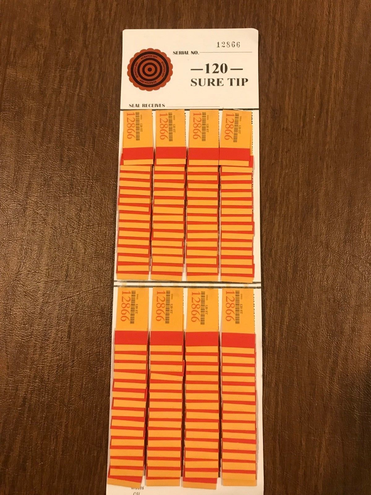 12 #120 Sure Tip Boards Entertainment Only – Bob's Pull Tabs & Sure Tip ...